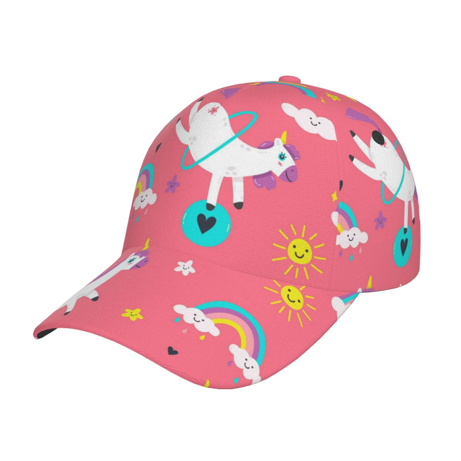 Fotbe Yoga Unicorn Baseball Cap, Yoga Unicorn Print Dad Hat,Outdoor Hat ...