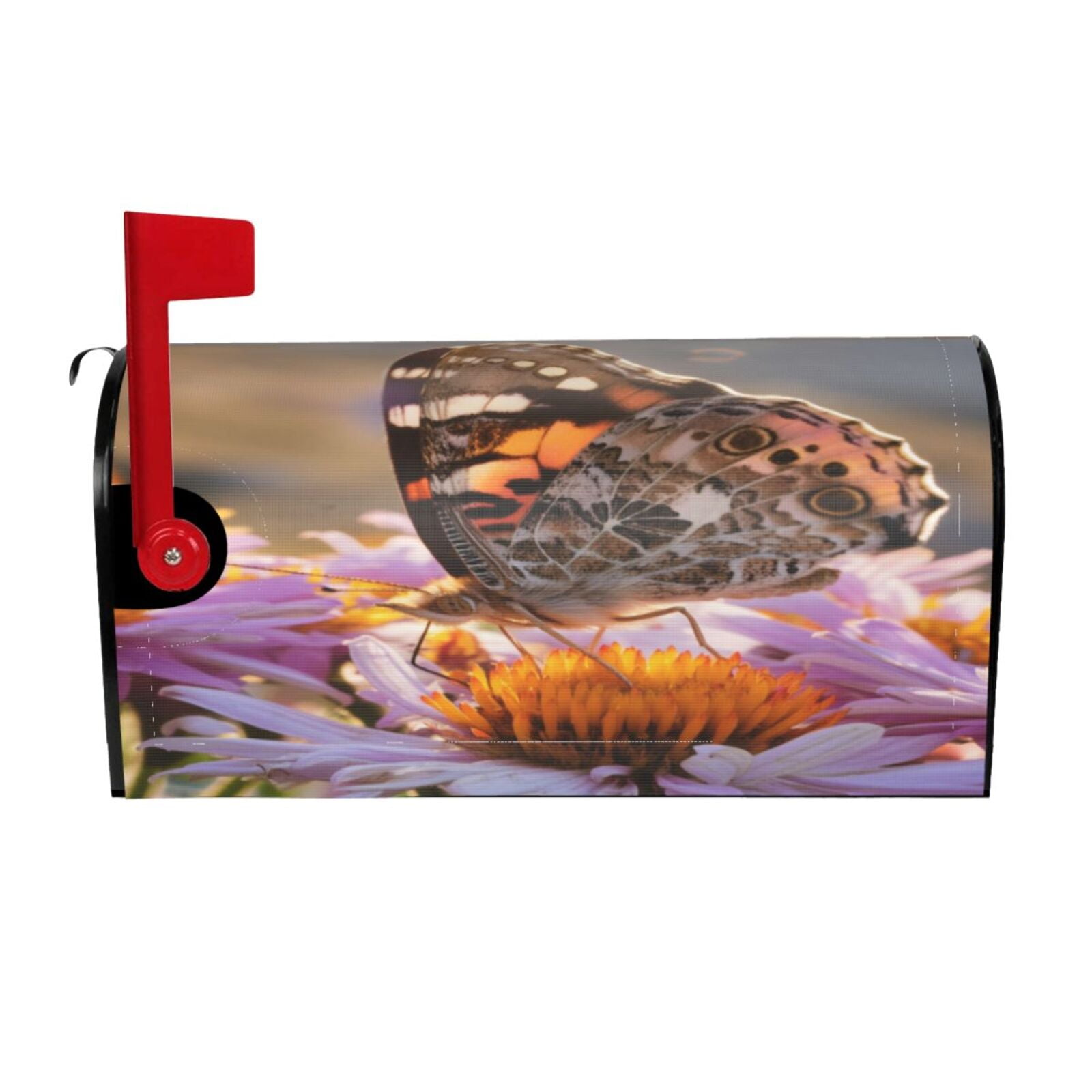 Fotbe butterfly Mailbox Covers Post Letter Box Cover Garden Decor ...
