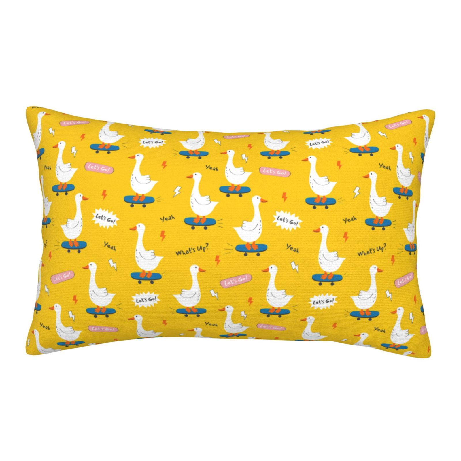Fotbe cartoon goose Pattern Pillow Cases - Envelope Closure - Luxury ...