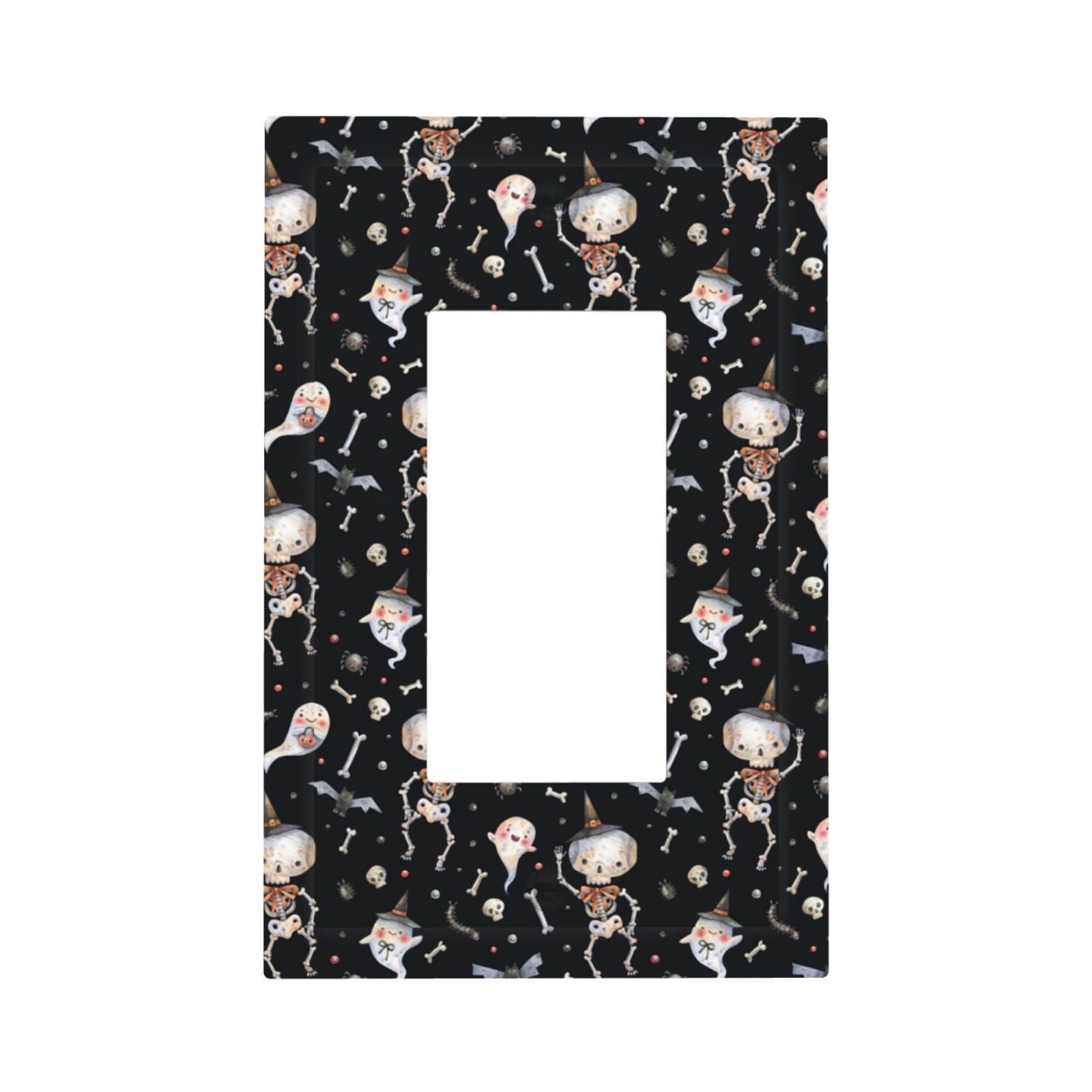 Fotbe cute Skull bone Print Duplex Receptacle Wall Plate, 1-Gang 5.0 ...