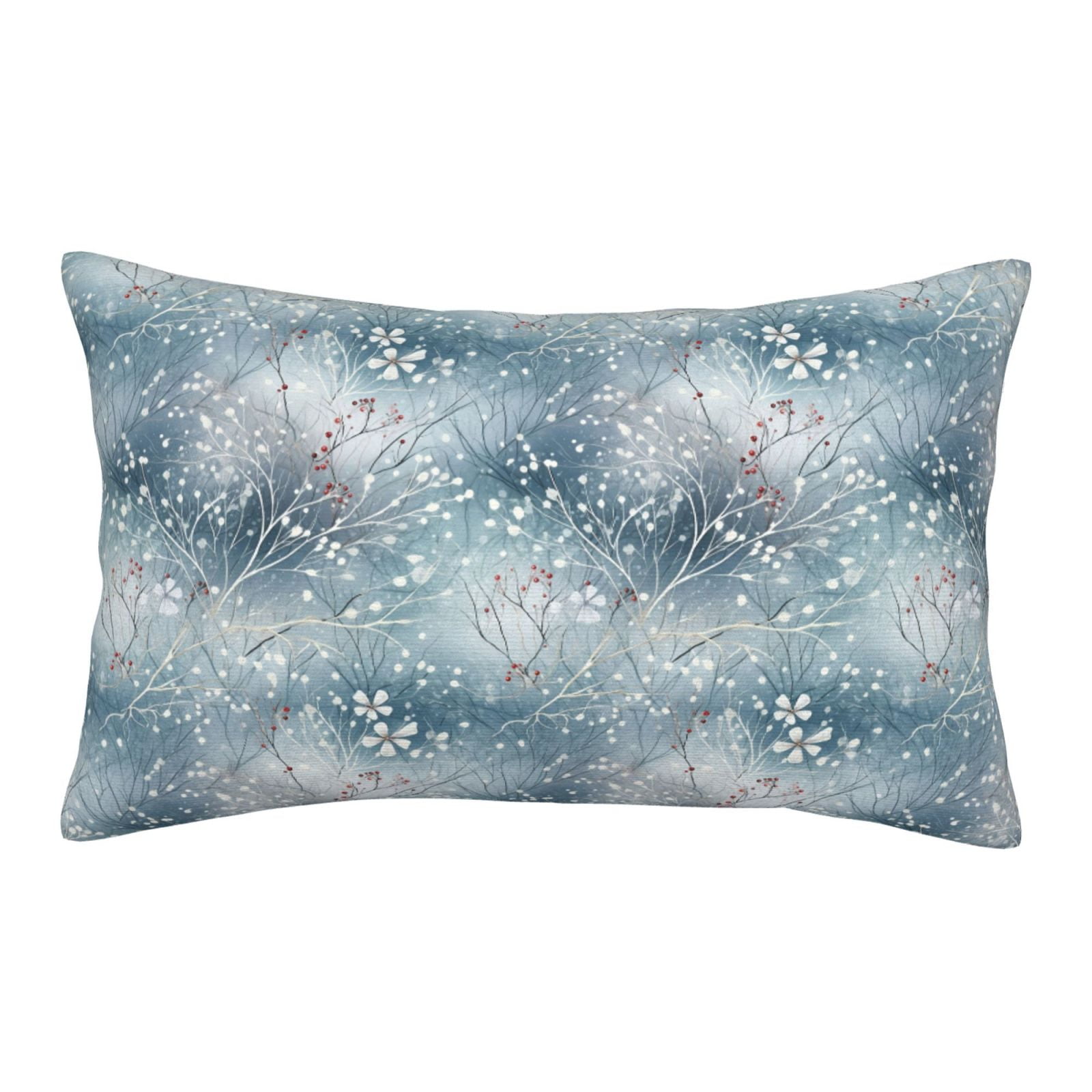 Fotbe enchanted winter snowflake holly Pillow Cases - Envelope Closure ...