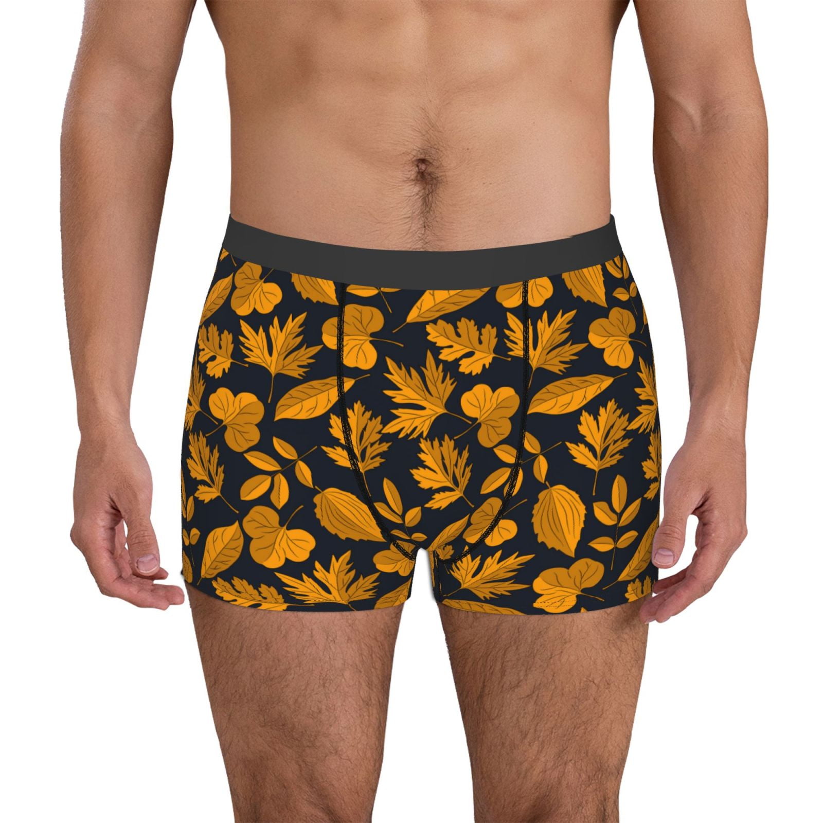 Fotbe fall leaf Men’s Total Support Pouch Boxer Briefs, X-Temp Cooling ...