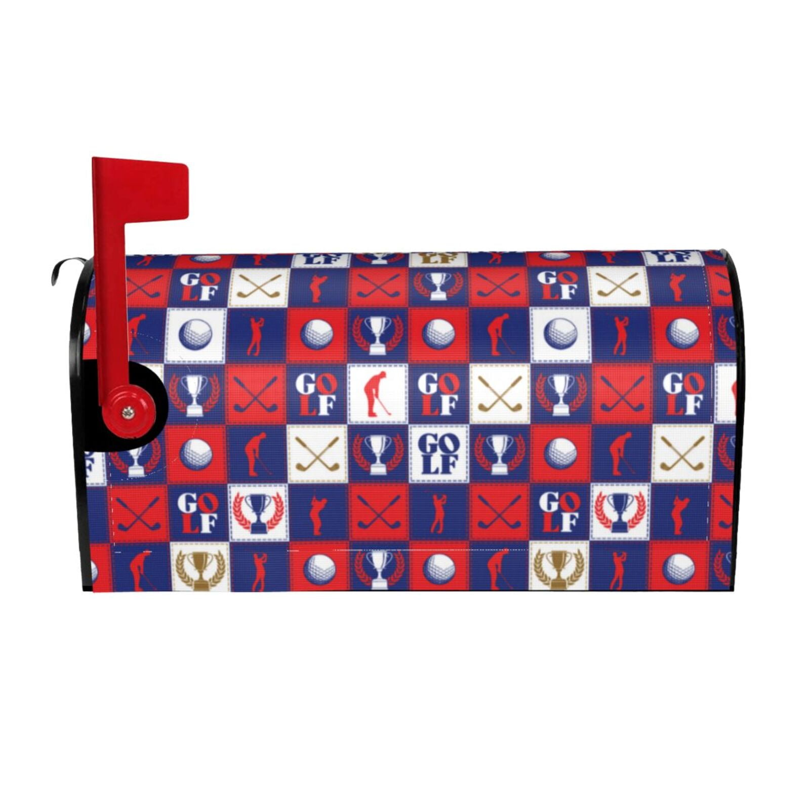 Fotbe golf Mailbox Covers Post Letter Box Cover Garden Decor Standard ...