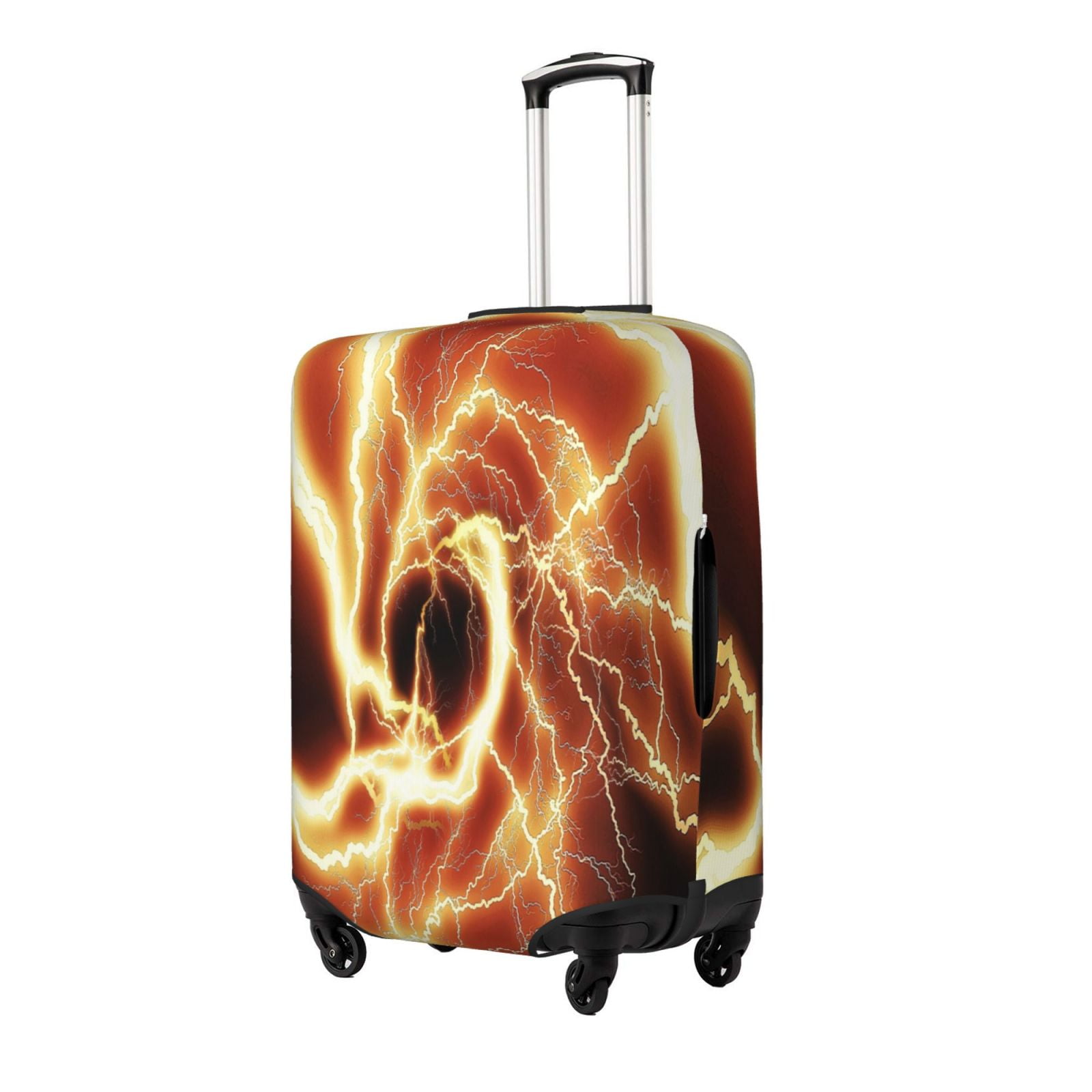 Fotbe orange lightning Luggage Cover Protector, Suitcase Protector ...