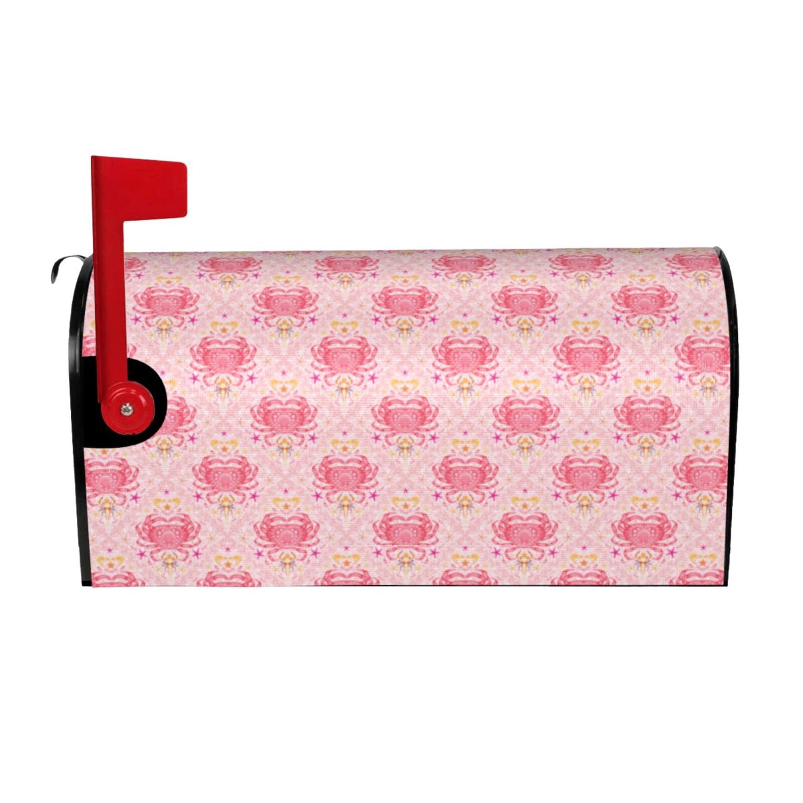 Fotbe pink crustaceans Mailbox Covers Post Letter Box Cover Garden ...