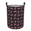 Fotbe Cute Tribal Leopards Laundry Basket with Handles, Waterproof ...