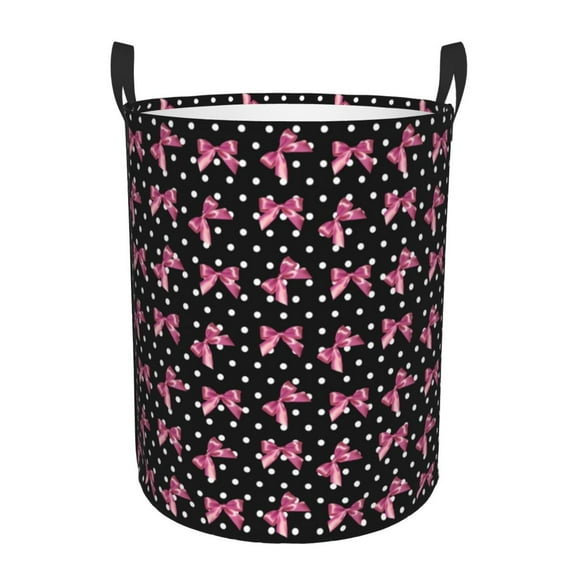 Fotbe Mushroom Doodle Laundry Basket with Handles, Waterproof Large ...