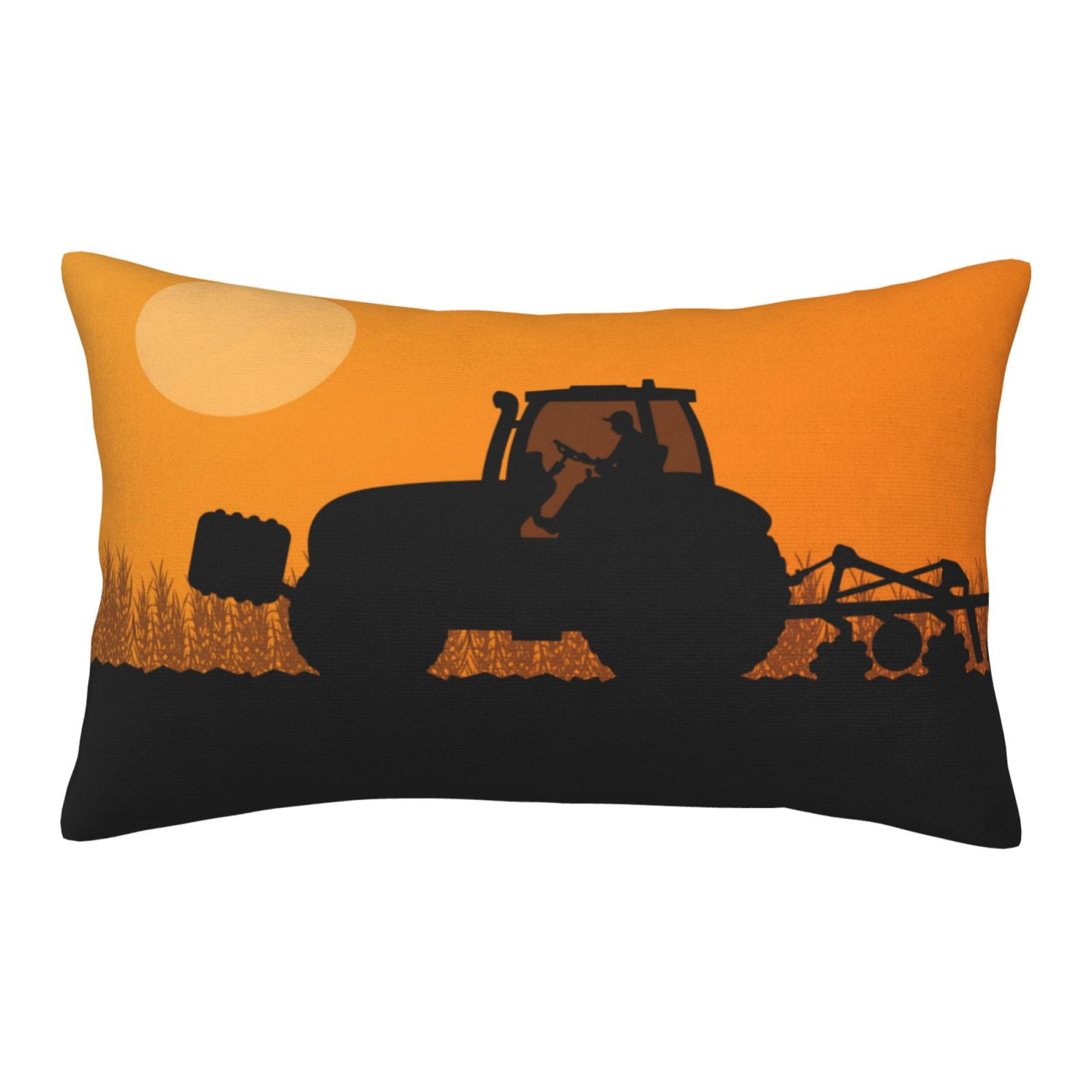 Fotbe tractor cultivating the land Pattern Pillow Cases - Envelope ...