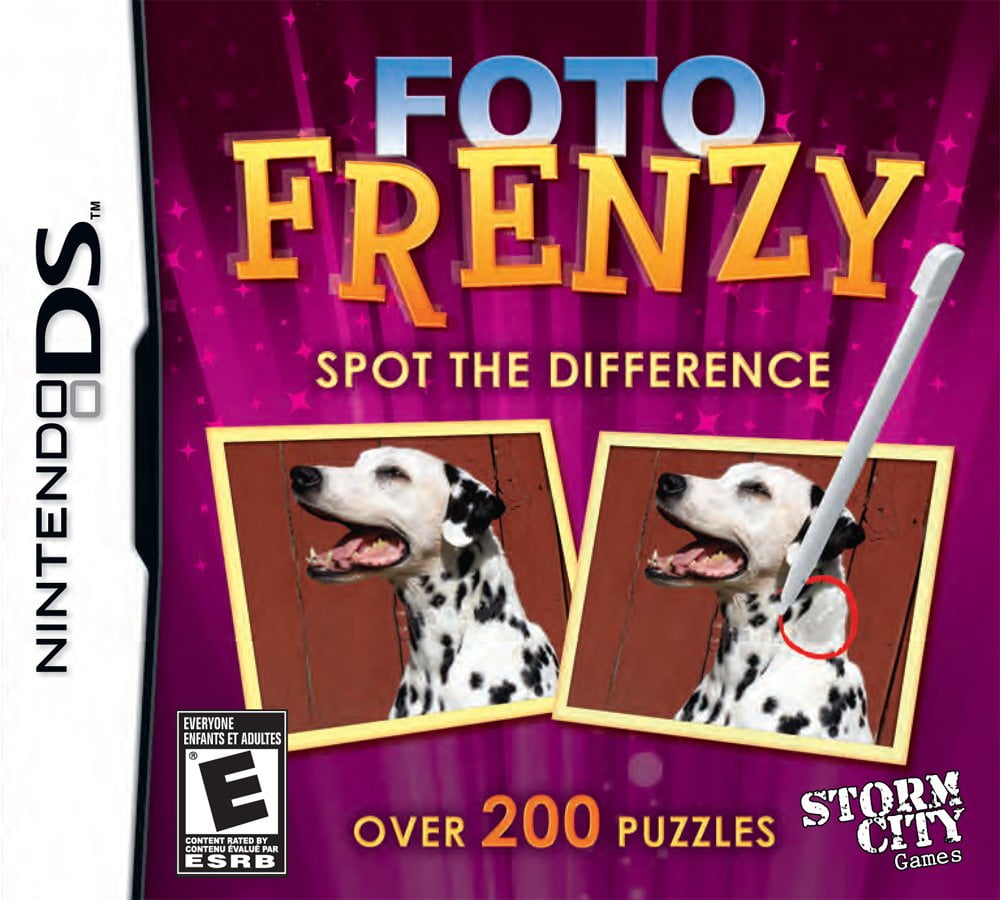Foto Frenzy: Spot the Difference NDS Game ( For Nintendo DS ) - Walmart.com