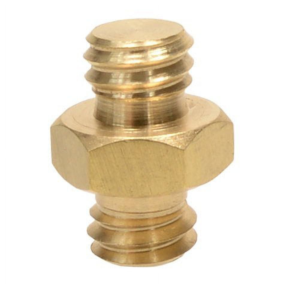 Foto&Tech Brass Spigot 3/8" Male to 3/8" Male Threaded Screw Adapter ...