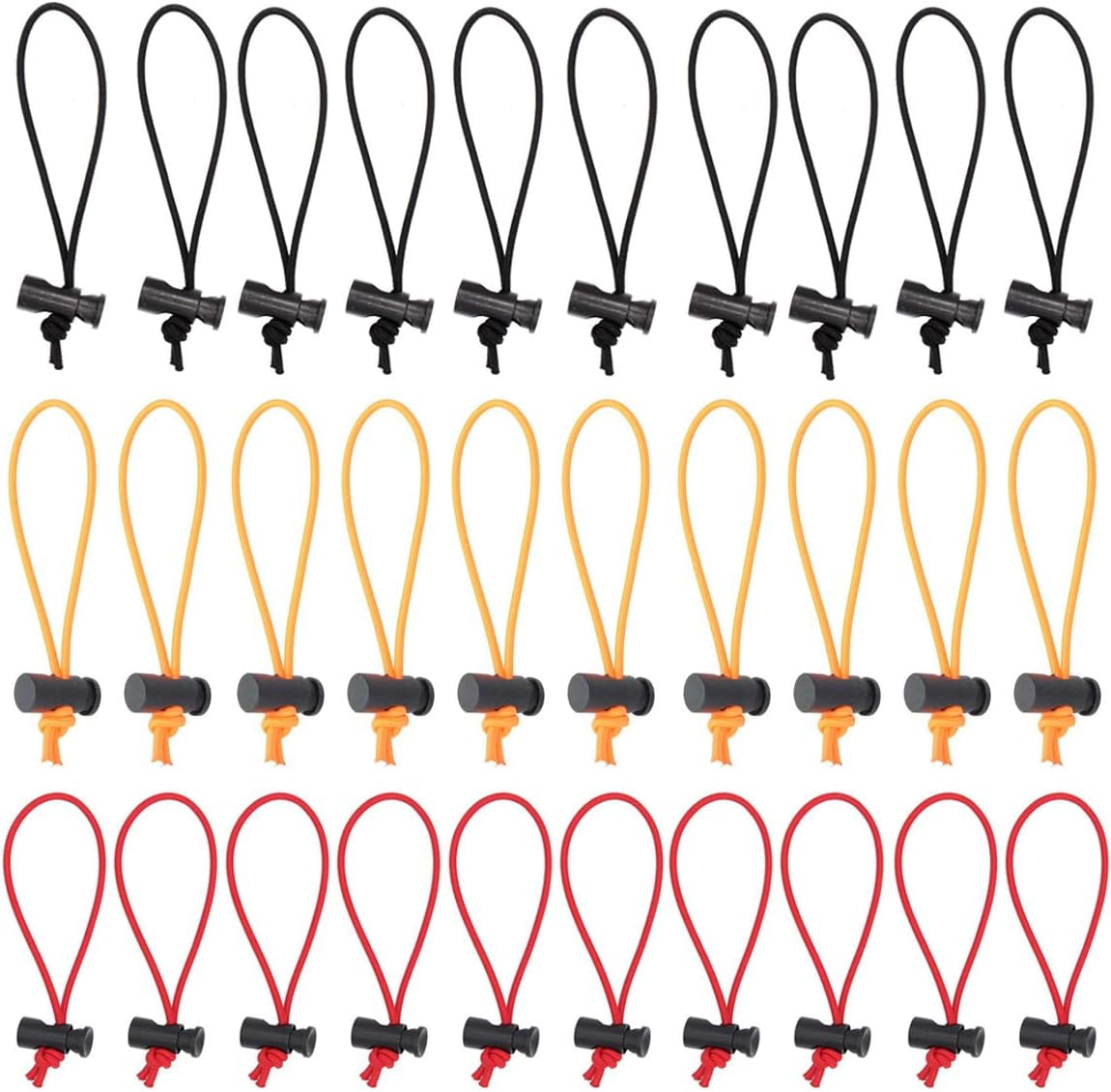 Foto&Tech Multipurpose Extra Thick Elastic Cable Tie and Organizer ...