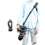 Foto&Tech Quick Rapid DSLR Camera Shoulder Sling Strap with Comfort ...