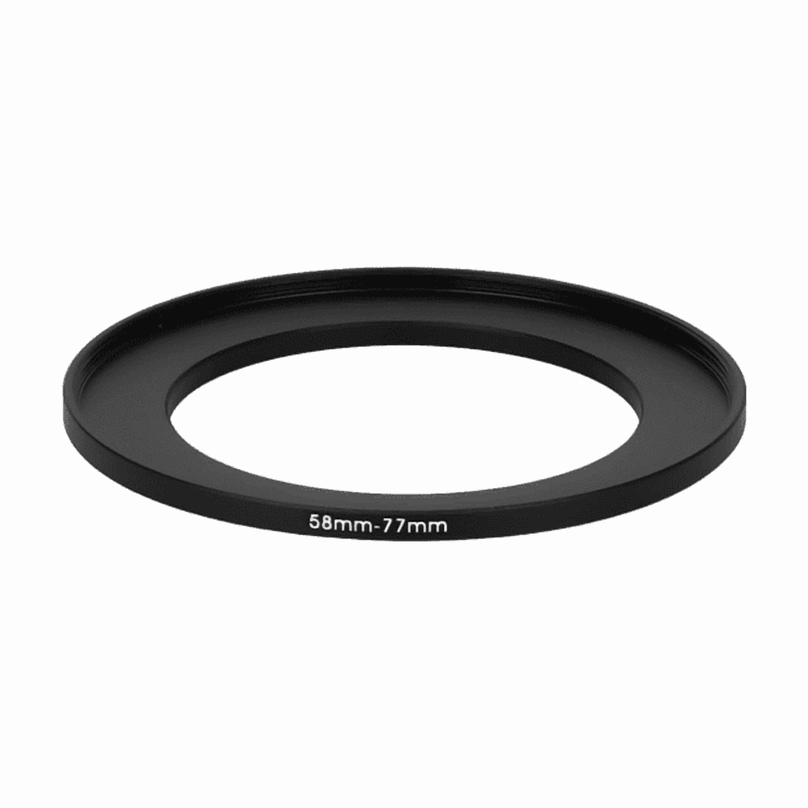 Foto&Tech Step up Ring Adapter 58mm to 77mm Step Up Ring for DSLR ...