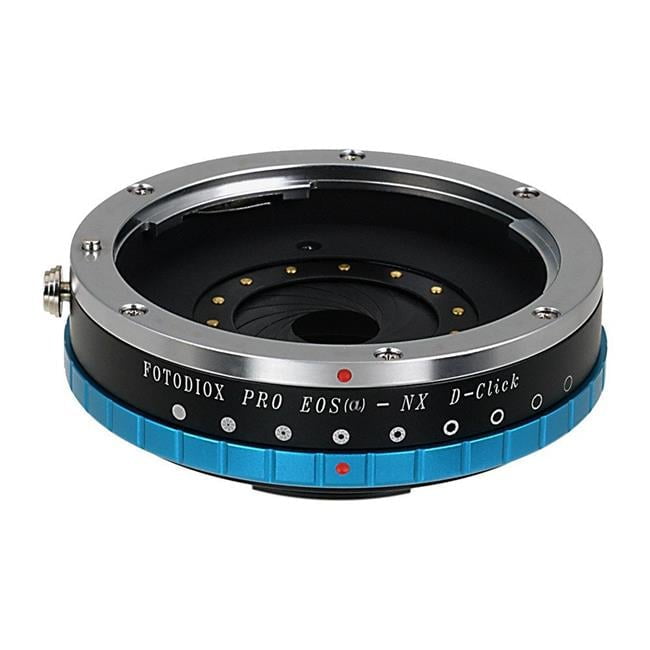 Fotodiox EOS-NX-Pro-Iris Pro Lens Mount Adapter - Canon EOS D-SLR Lens ...