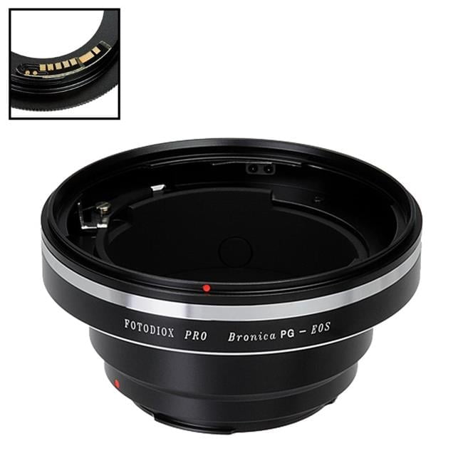 Fotodiox PG-EOS-Pro-FC10 Lens Mount Adapter with Bronica Mount SLR ...