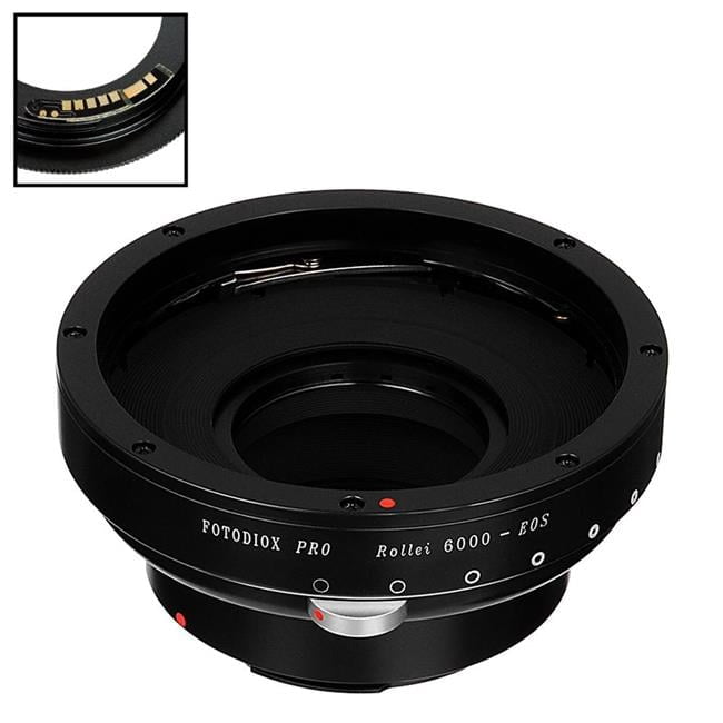 Fotodiox R6k-EOS-Pro-FC10 Lens Mount Adapter with Rollei 6000 Lenses to ...