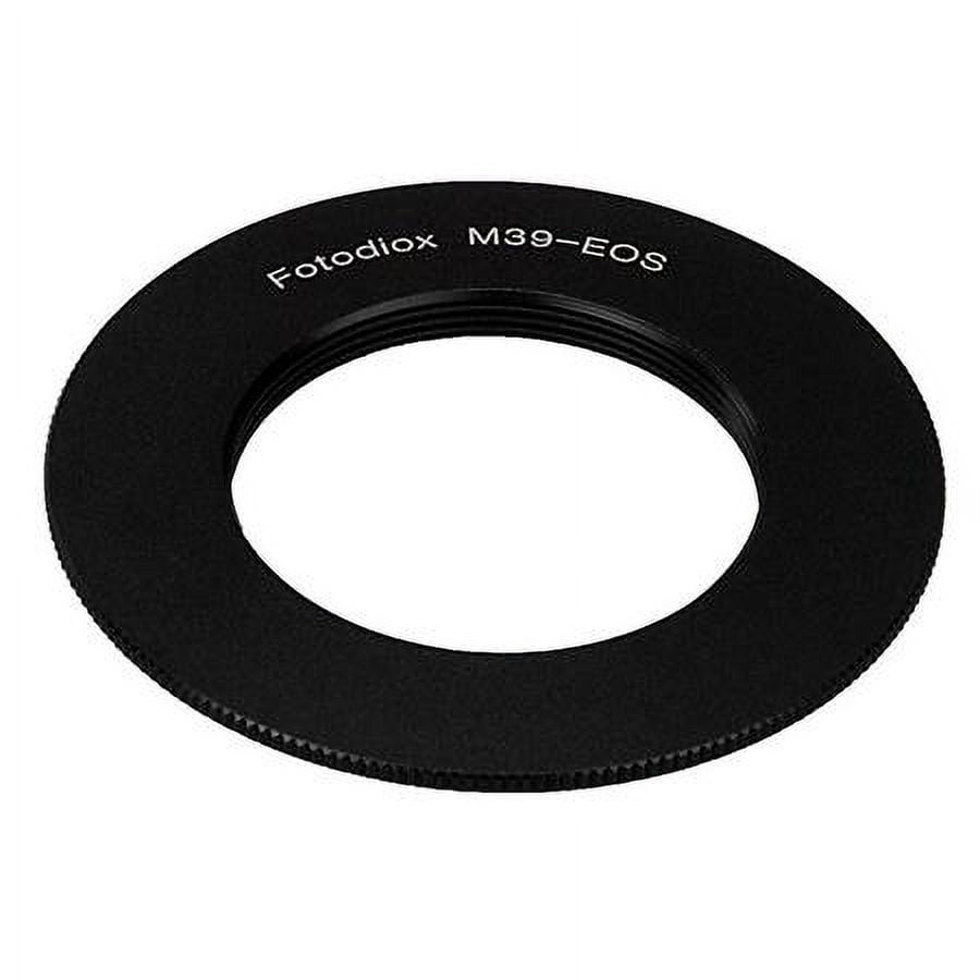 Fotodiox M39-EOS-FC10 Lens Mount Adapter with M39 & L39 Russian & Leica ...