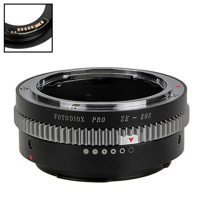 Fotodiox MZE-EOS-Pro-FC10 Lens Mount Adapter with Mamiya 35 mm SLR Lens ...