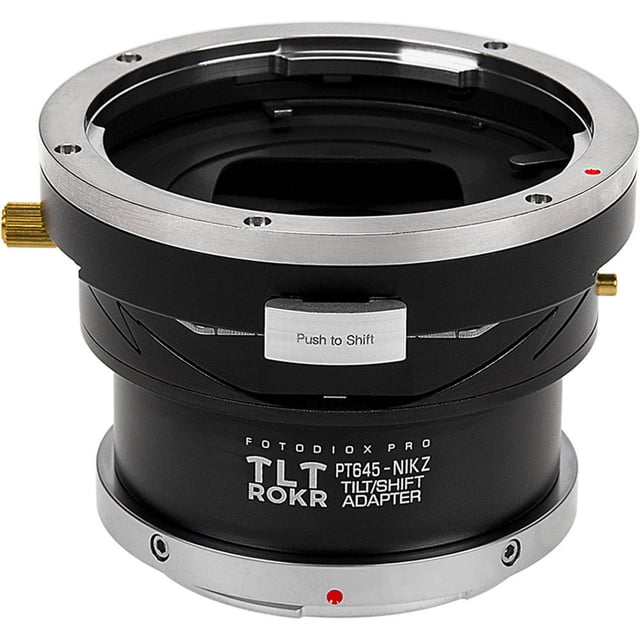 Fotodiox P645-NIKZ-TLTROKR Tilt & Shift Lens Mount Adapter for Nikon Z ...