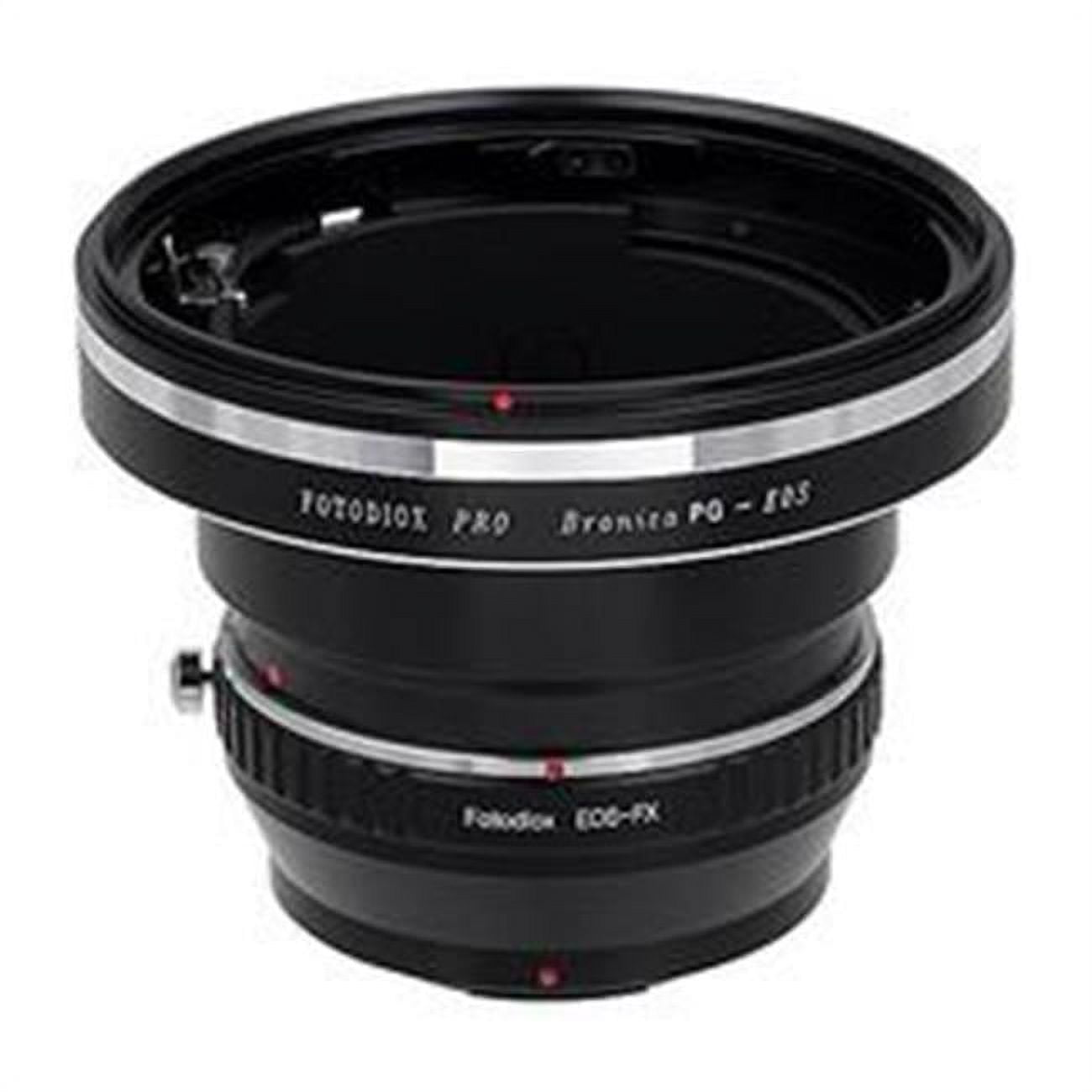 Fotodiox Pro Lens Mount Adapter - Bronica GS-1 Mount SLR Lenses To ...