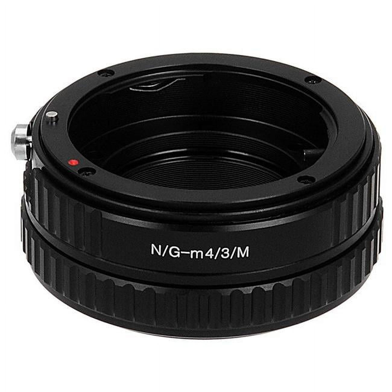 Fotodiox Pro Lens Mount Macro Adapter - Nikon Nikkor F Mount G-Type D ...