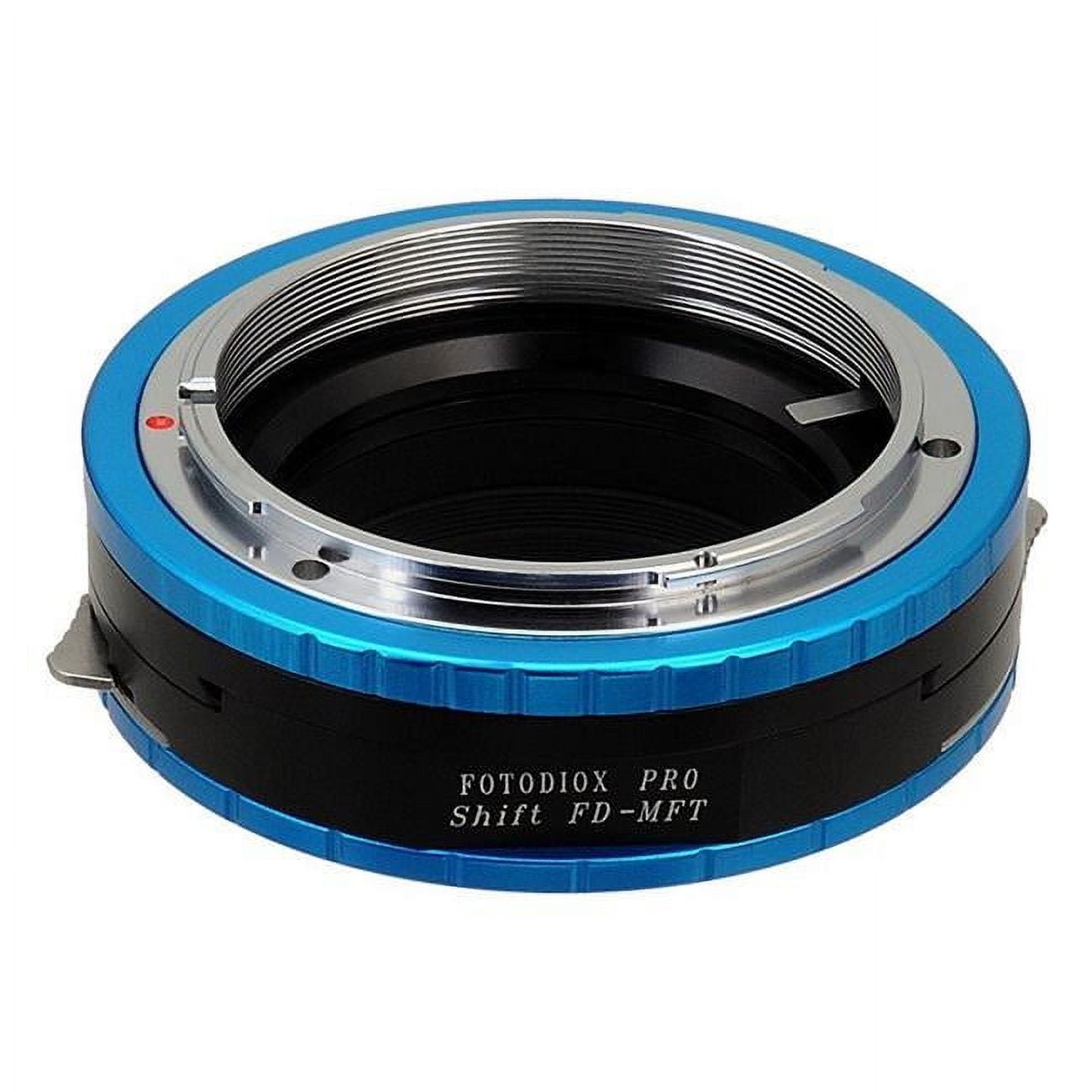 Fotodiox Pro Lens Mount Shift Adapter - Canon FD & FL 35 mm SLR Lens To ...