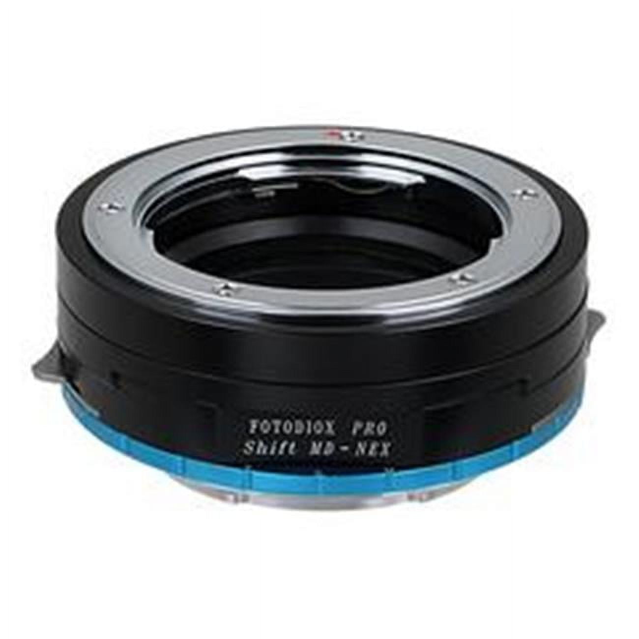 Fotodiox Pro Lens Mount Shift Adapter - Minolta Rokkor SLR Lens To Sony ...