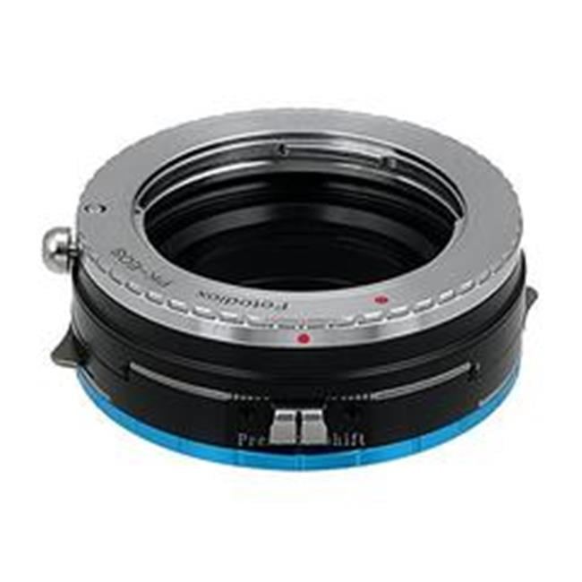 Fotodiox Pro Lens Mount Shift Adapter - Pentax K Mount SLR Lens To ...