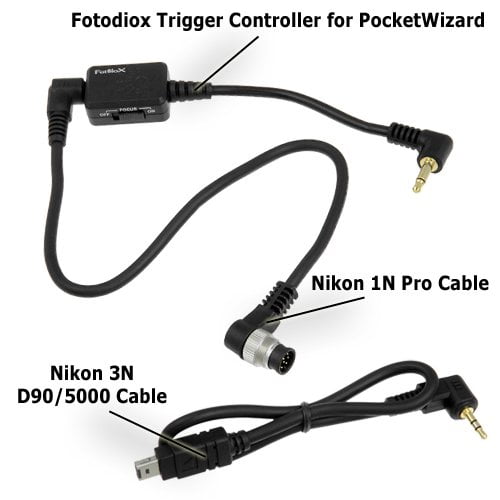 Fotodiox Pro Pre-Trigger Kit - Nikon Cameras - Remote Shutter Release ...