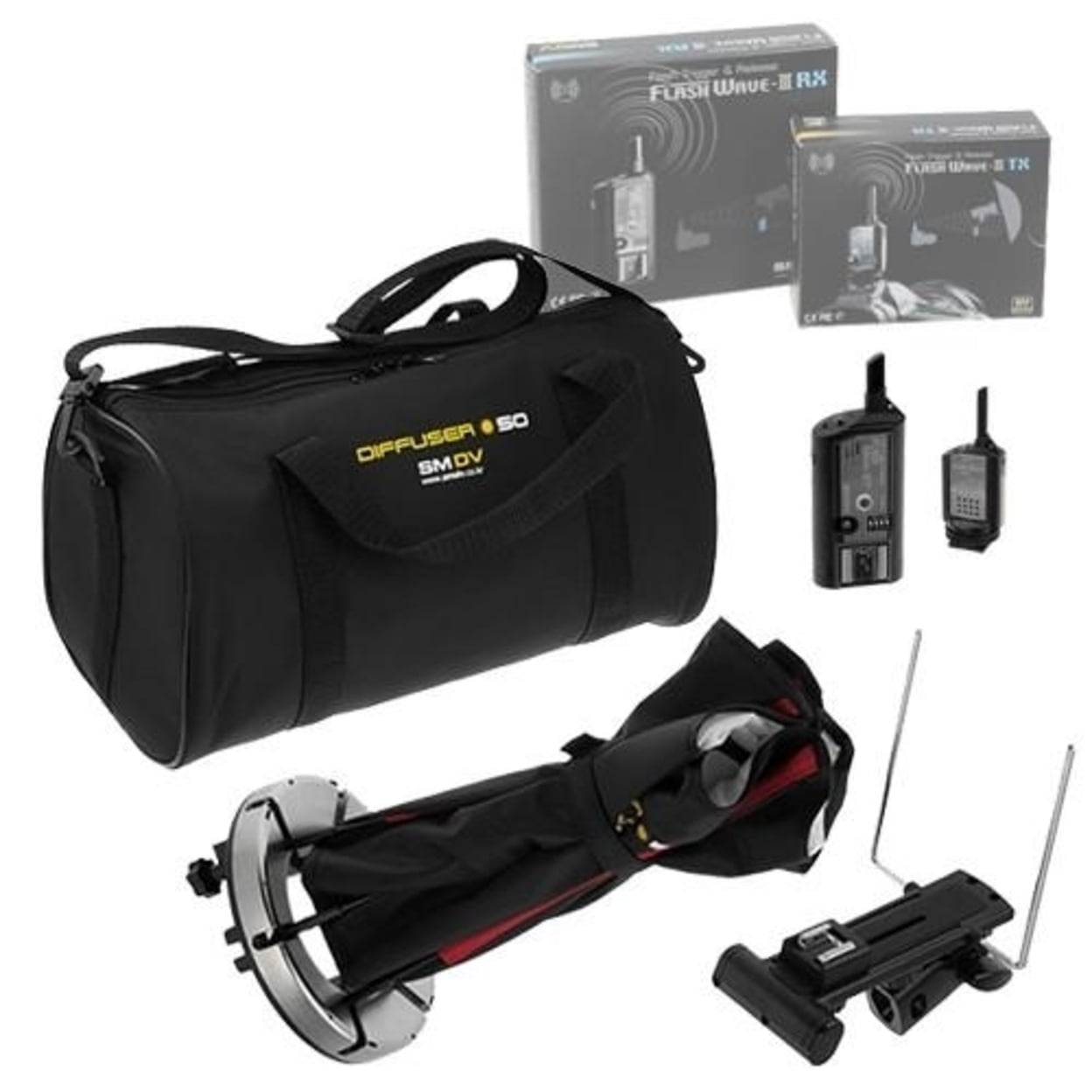 Fotodiox SMDV-Diff60-Kit1 SMDV Diffuser 60 Smart Softbox kit with Flash ...