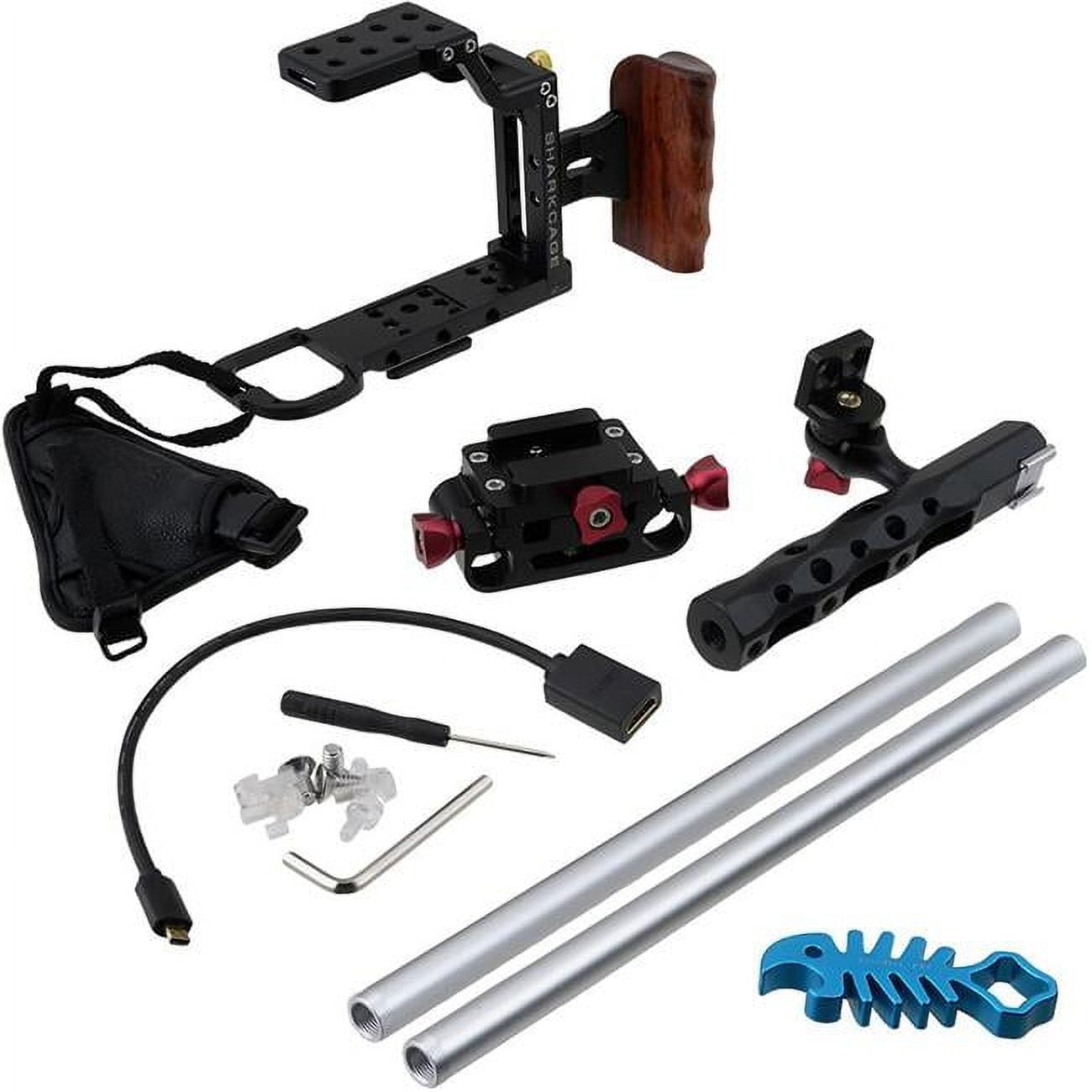 Fotodiox Sharkcage-NX1-Black Pro Cinema Sharkcage for Samsung NX1 ...