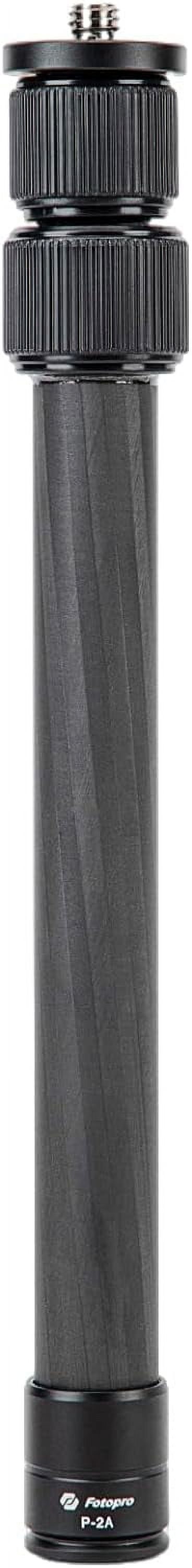 Fotopro 25" Carbon Fiber Tripod Extension Tube,3-Section Tripod Center ...