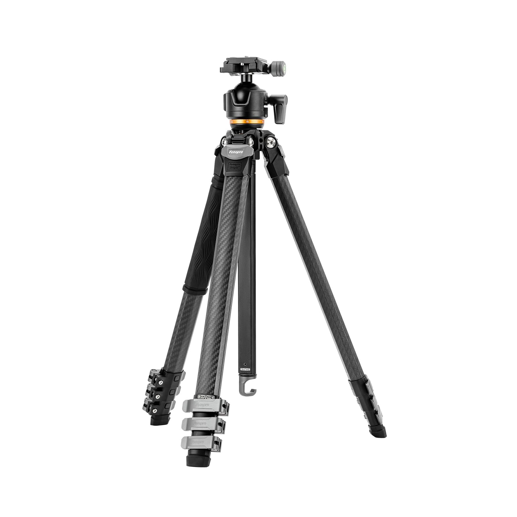 Fotopro 60" Compact Carbon Fiber Travel Tripod Professional Heavy Duty ...