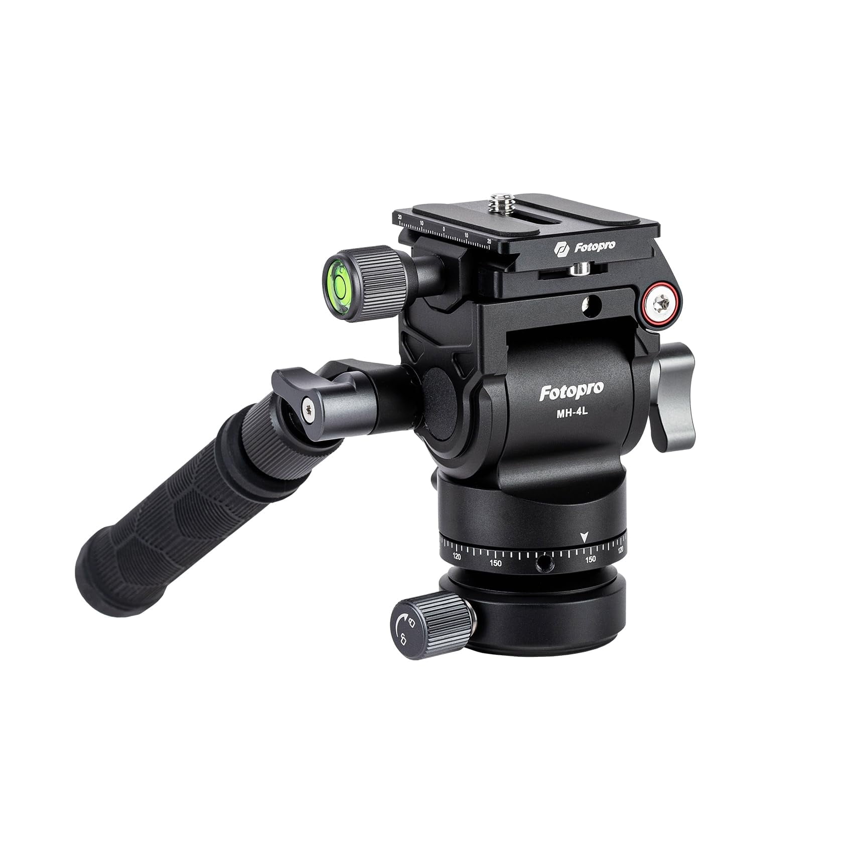 Fotopro MH-4L Video Head with QR Plate, Vertical Shot for Shorts and ...