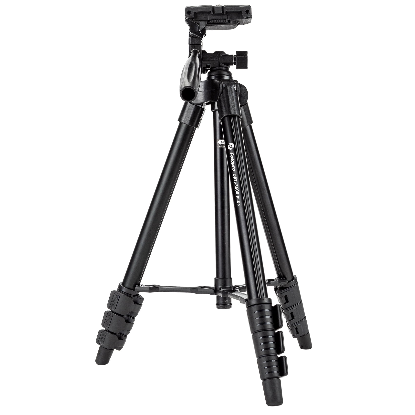 Fotopro Tripod for Camera and Phone, 48” Lightweight Aluminum Stand ...