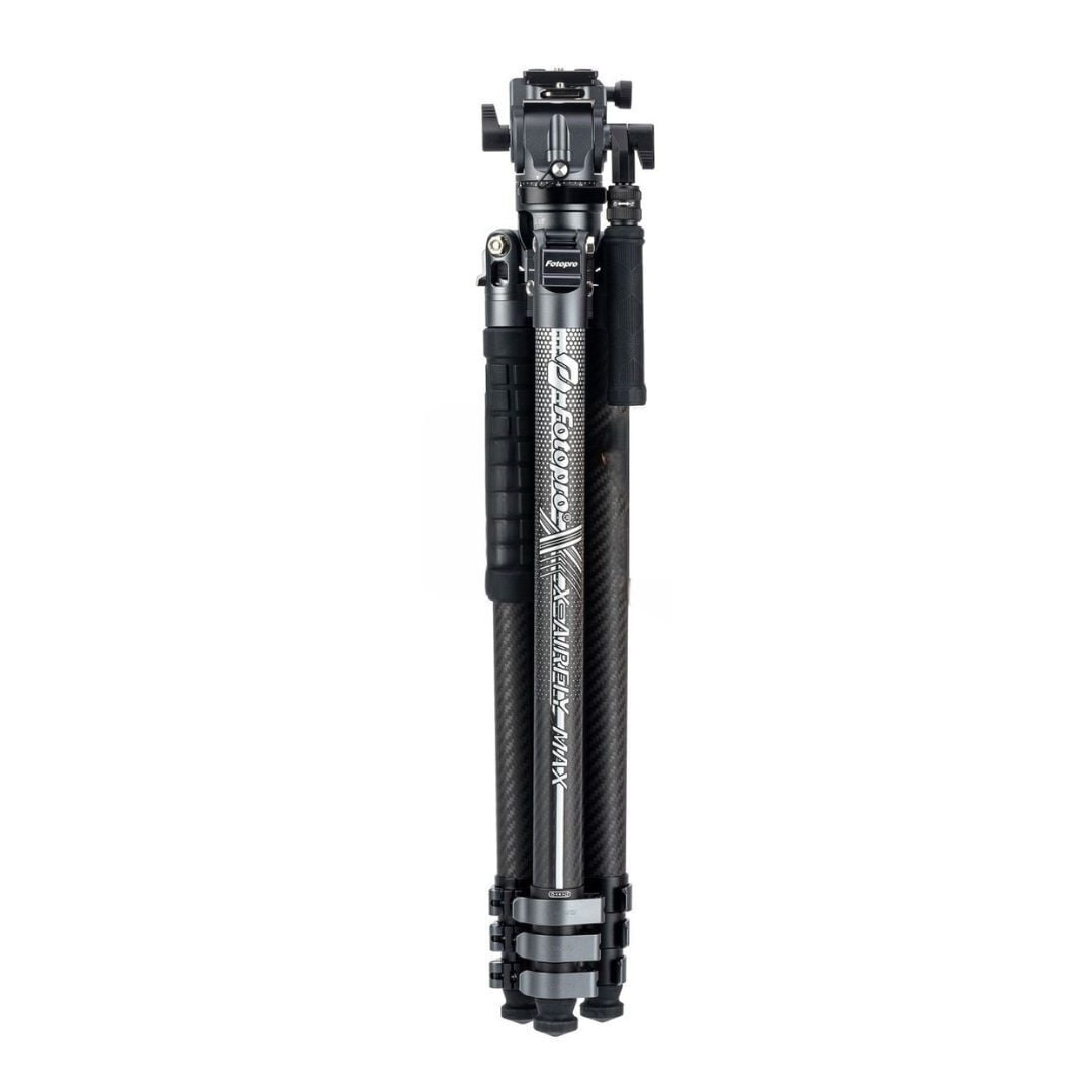 Fotopro X-Airfly Max Video 67.3" Carbon Fiber 2-in-1 Tripod and Monopod ...