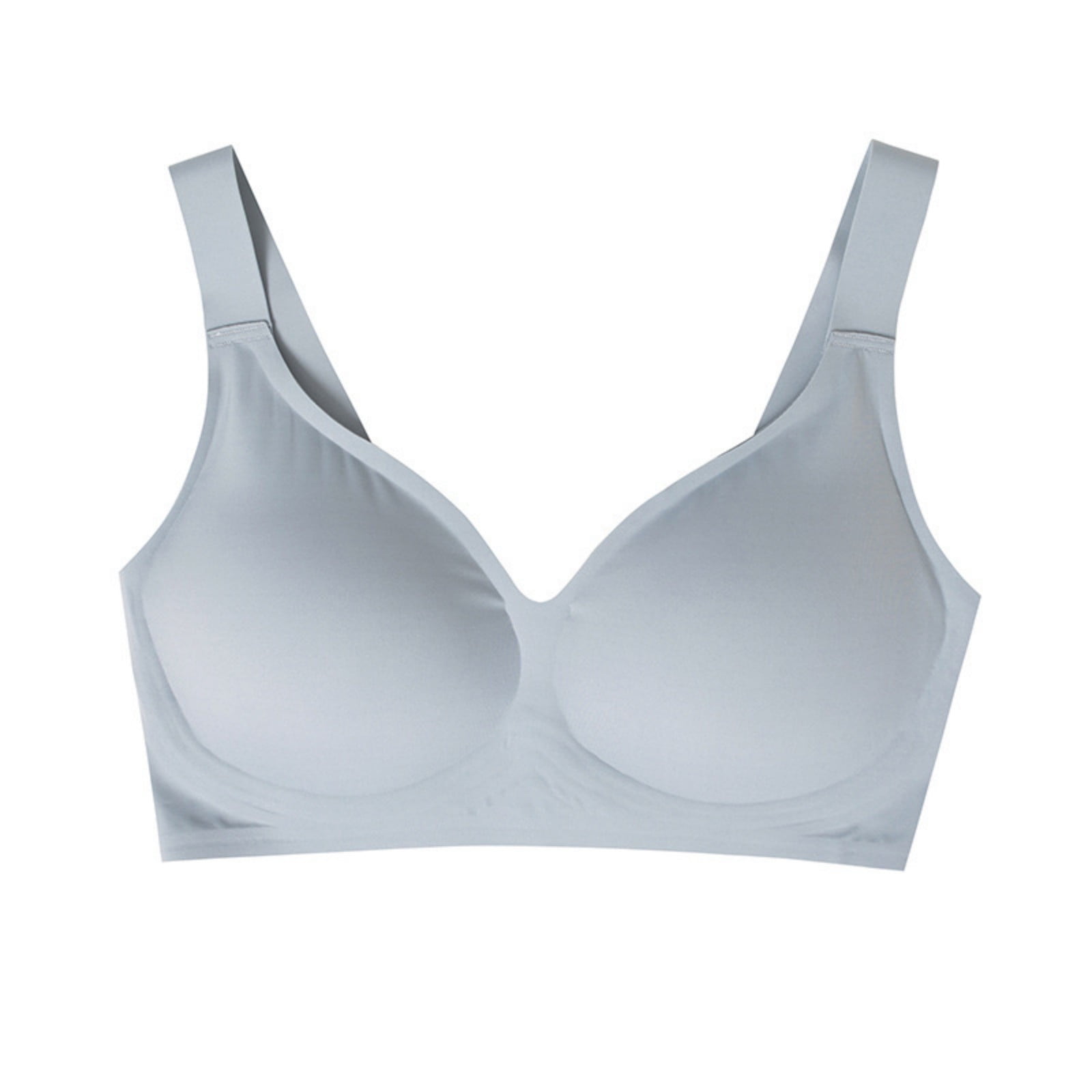 Fouhkni Bras for Women Plus Size No Underwire Seamless Full Coverage ...