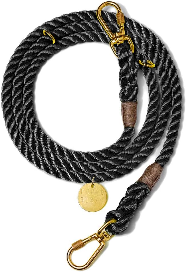 Found My Animal - The Original Rope Dog Leash (Rescue Orange, Large ...