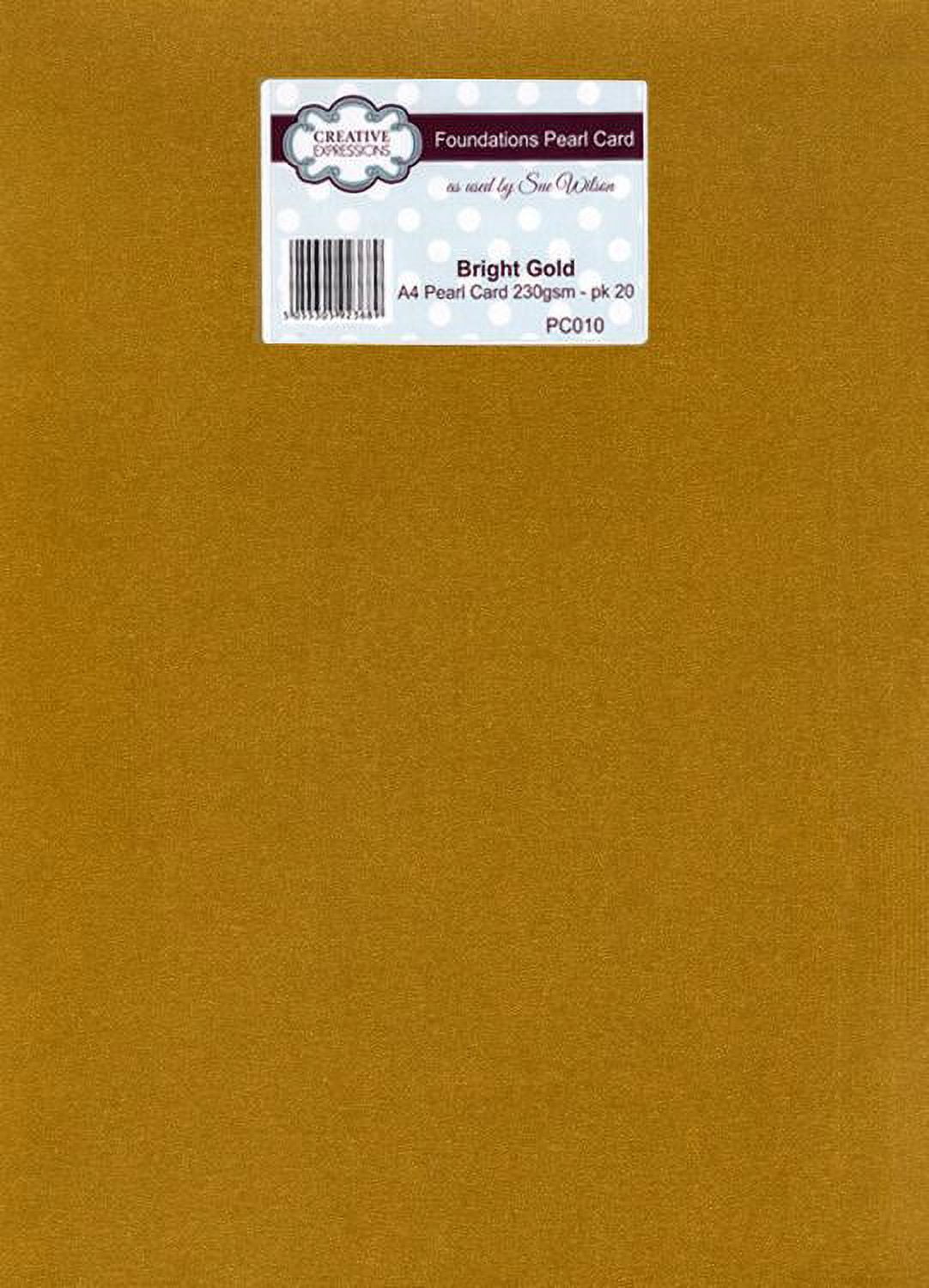 Creative Expressions Foundation A4 Pearl Cardstock 230gsm pk 20 ...