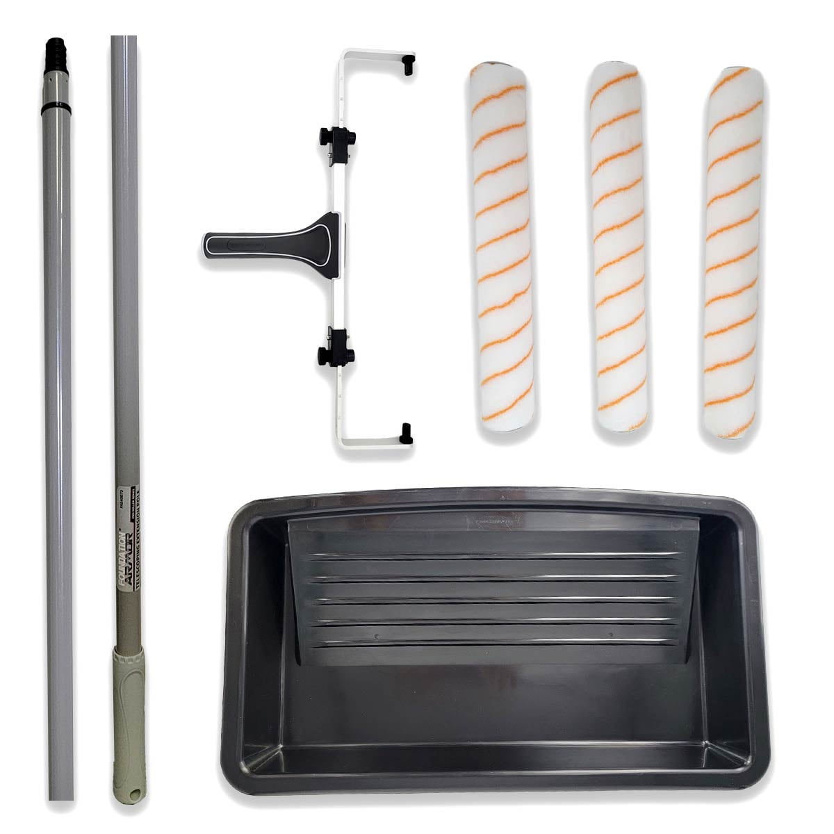 Armor 18" Adjustable Paint Roller Kit for Concrete Sealers, Coatings ...