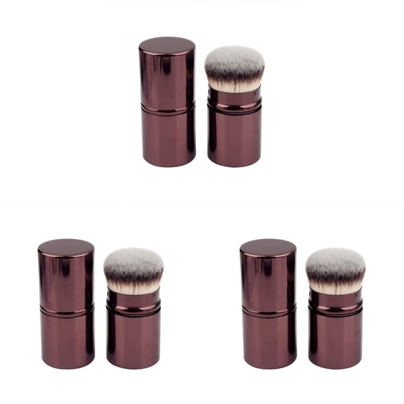 Foundation Brush For Makeup Application Soft Synthetic Beauty Tool For ...
