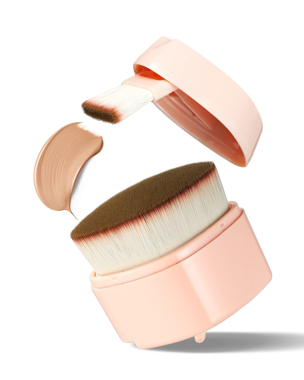 Foundation Brush. Retractable Kabuki Foundation Brush. Flat Top ...