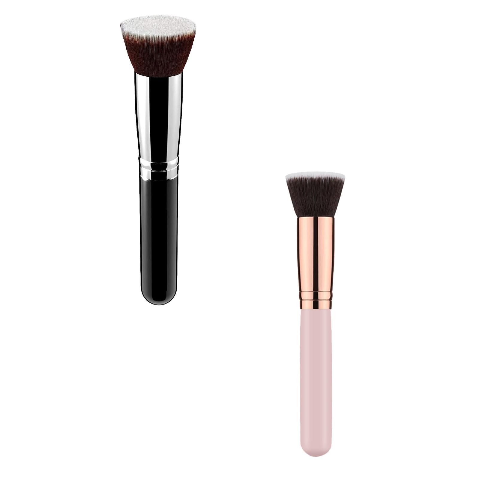 Foundation Brush Super Dense Flat Top Makeup Brush Soft Foundation ...