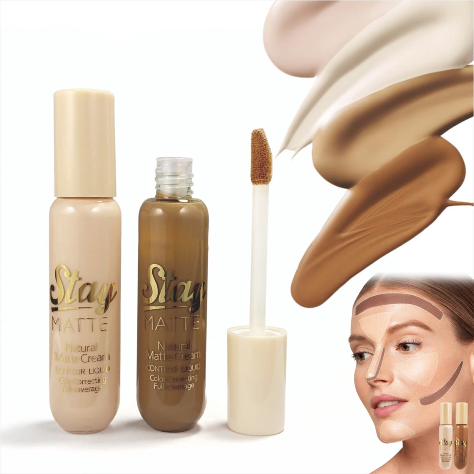 Foundation Concealer Makeup Dark Live Color Concealer Can Build ...