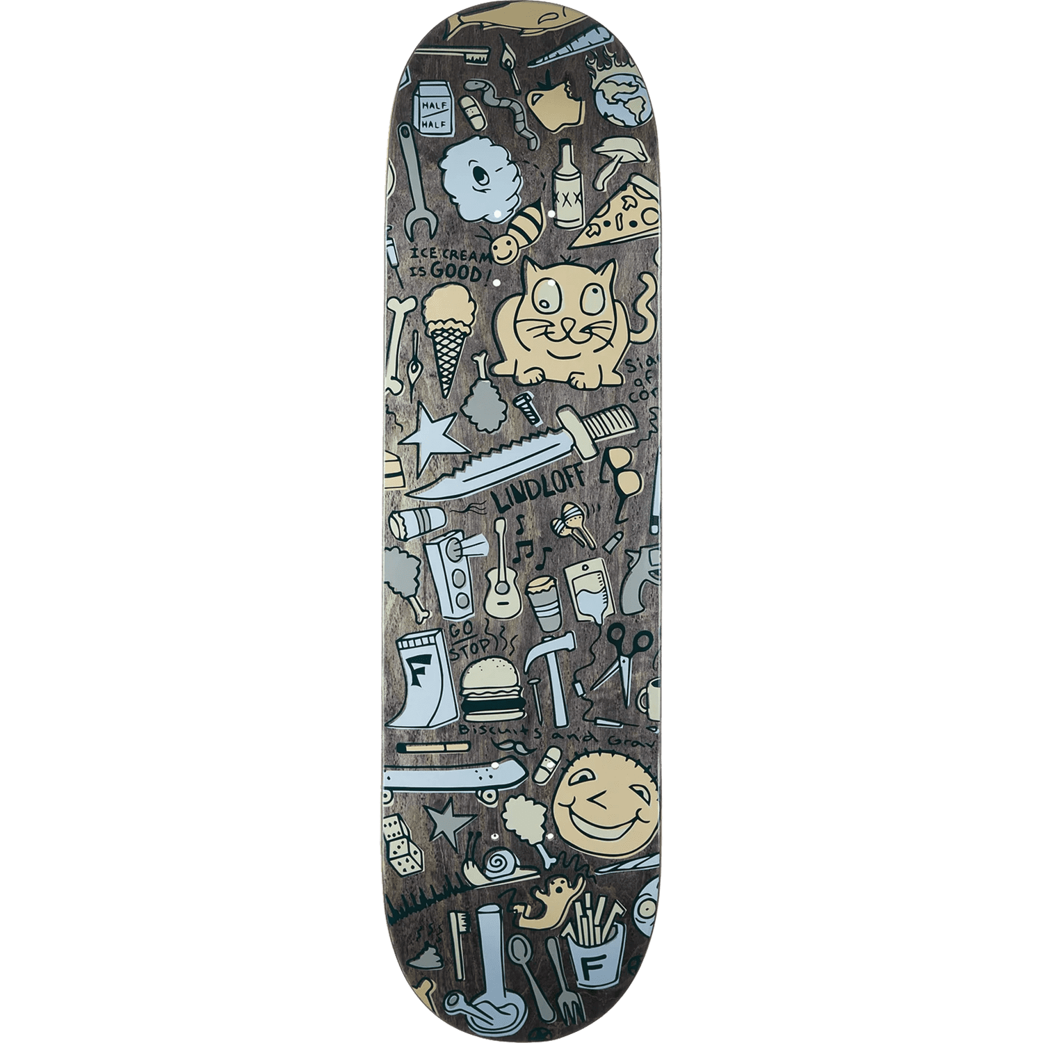 Foundation Lindloff More Stuff Deck 8.38 - Assembled AS Complete ...