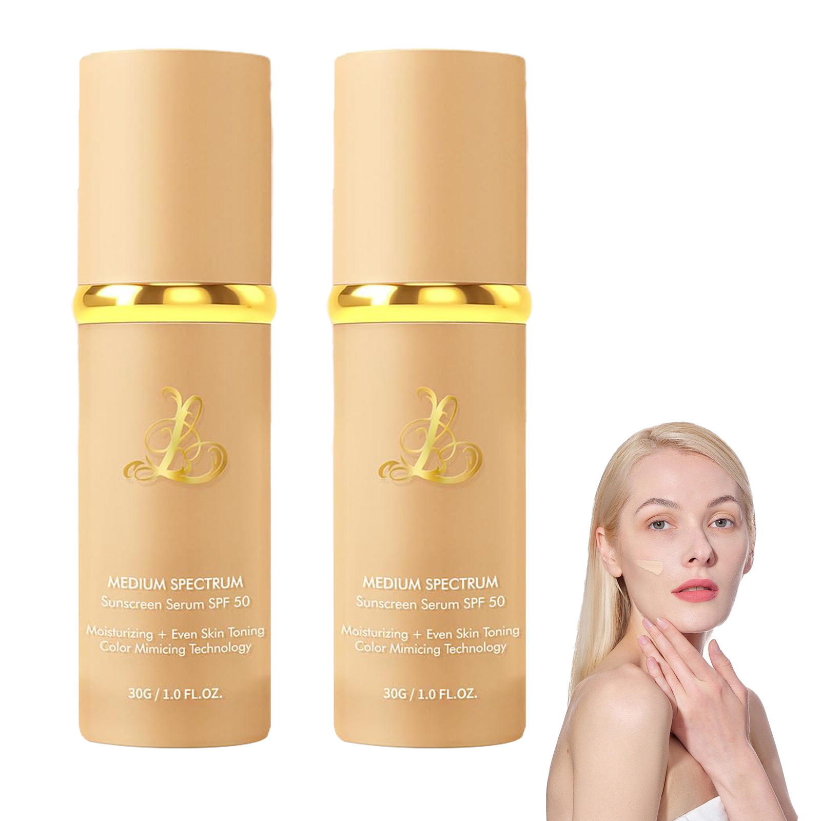 Foundation Liquid-Foundation 4 In 1 Medium Spectrum, 4 in 1 Light ...