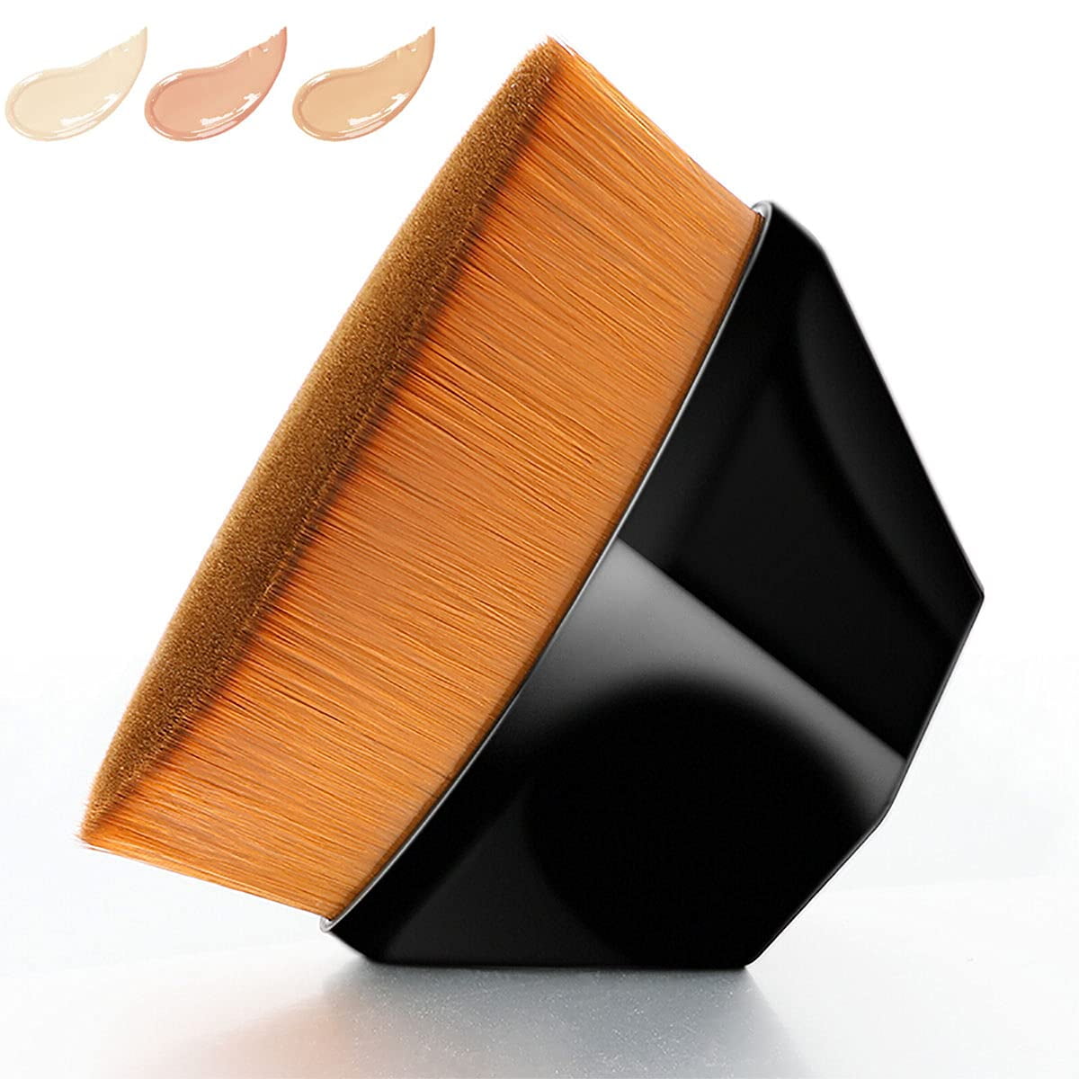 Foundation Makeup Brush, Kabuki Magic Face Momma Brush Flat Top High ...