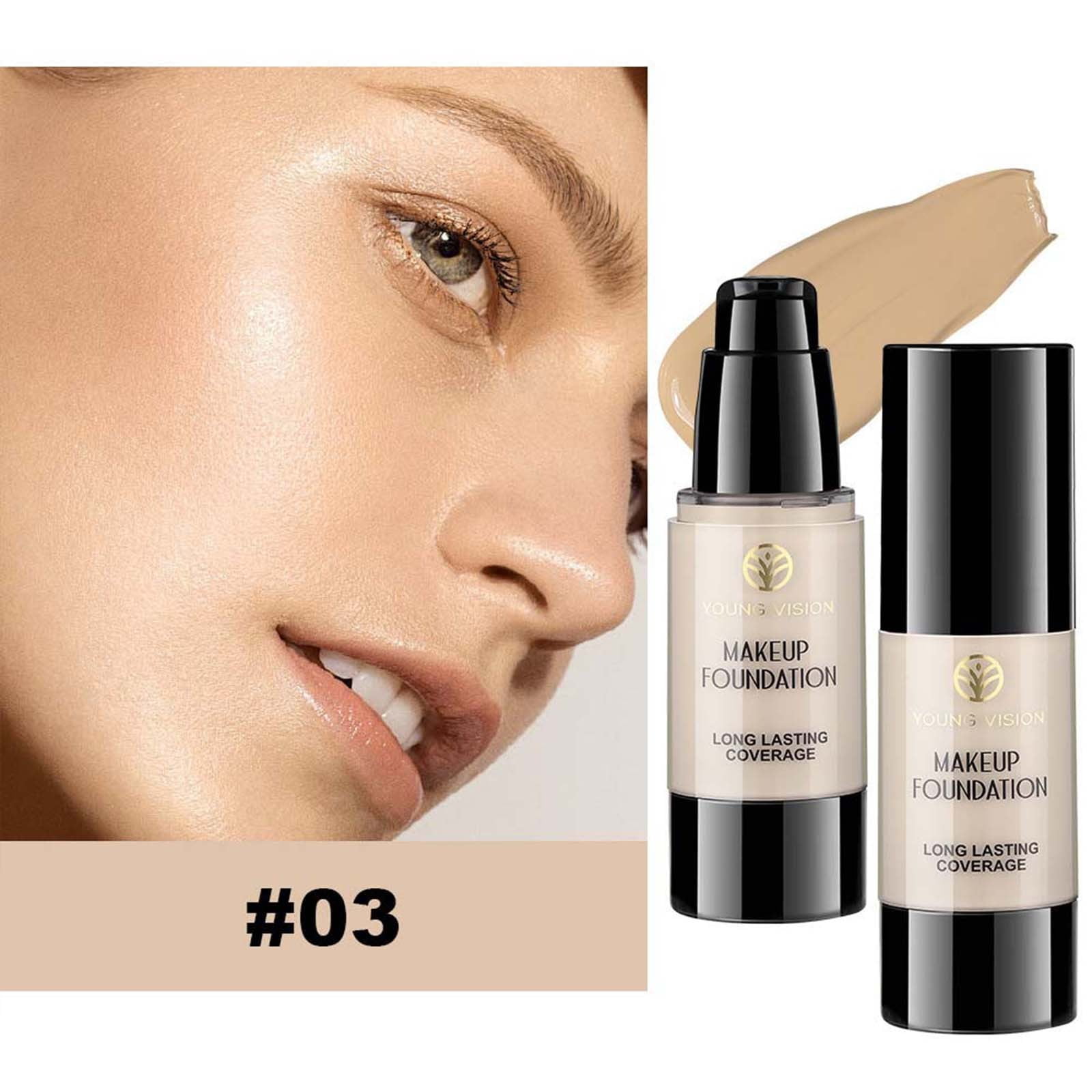 Foundation, Matte Liquid Foundation, Makeup for Women, Foundation Full ...