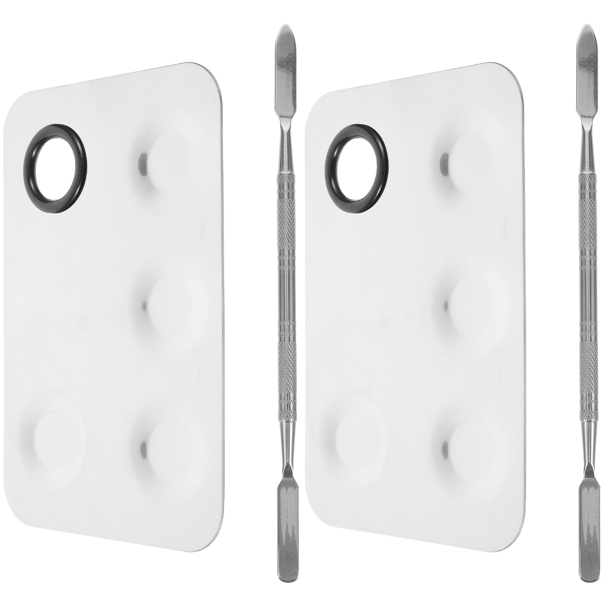 Foundation Painting Makeup Stick Palette Set (Large Square 5 Holes ...