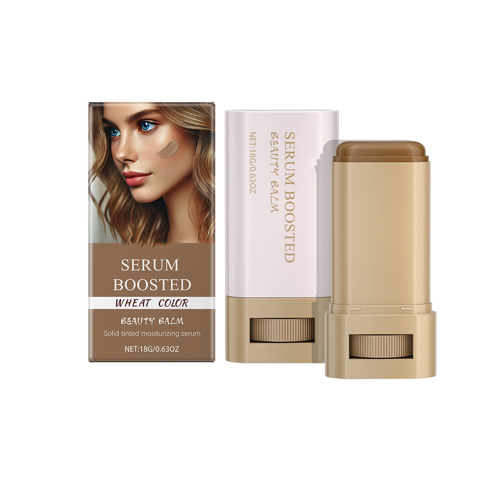 Foundation Stick Beauty Balm Serum Boosted Skin Tint, Solid Tinted ...